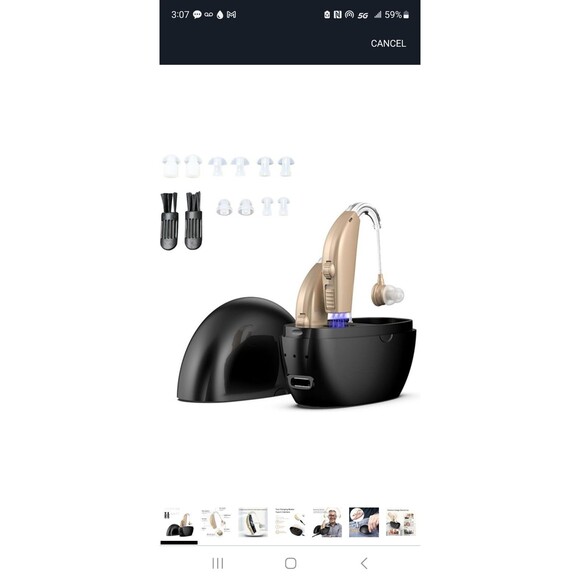 Desron | Other | Hearing Aids For Seniorsrechargeable Hearing Amplifier ...